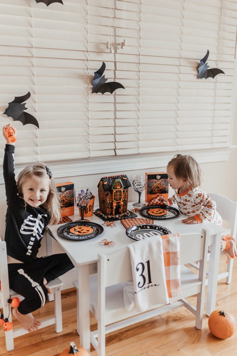 Halloween Kids Tablescape | Babies, Love, and Lattes