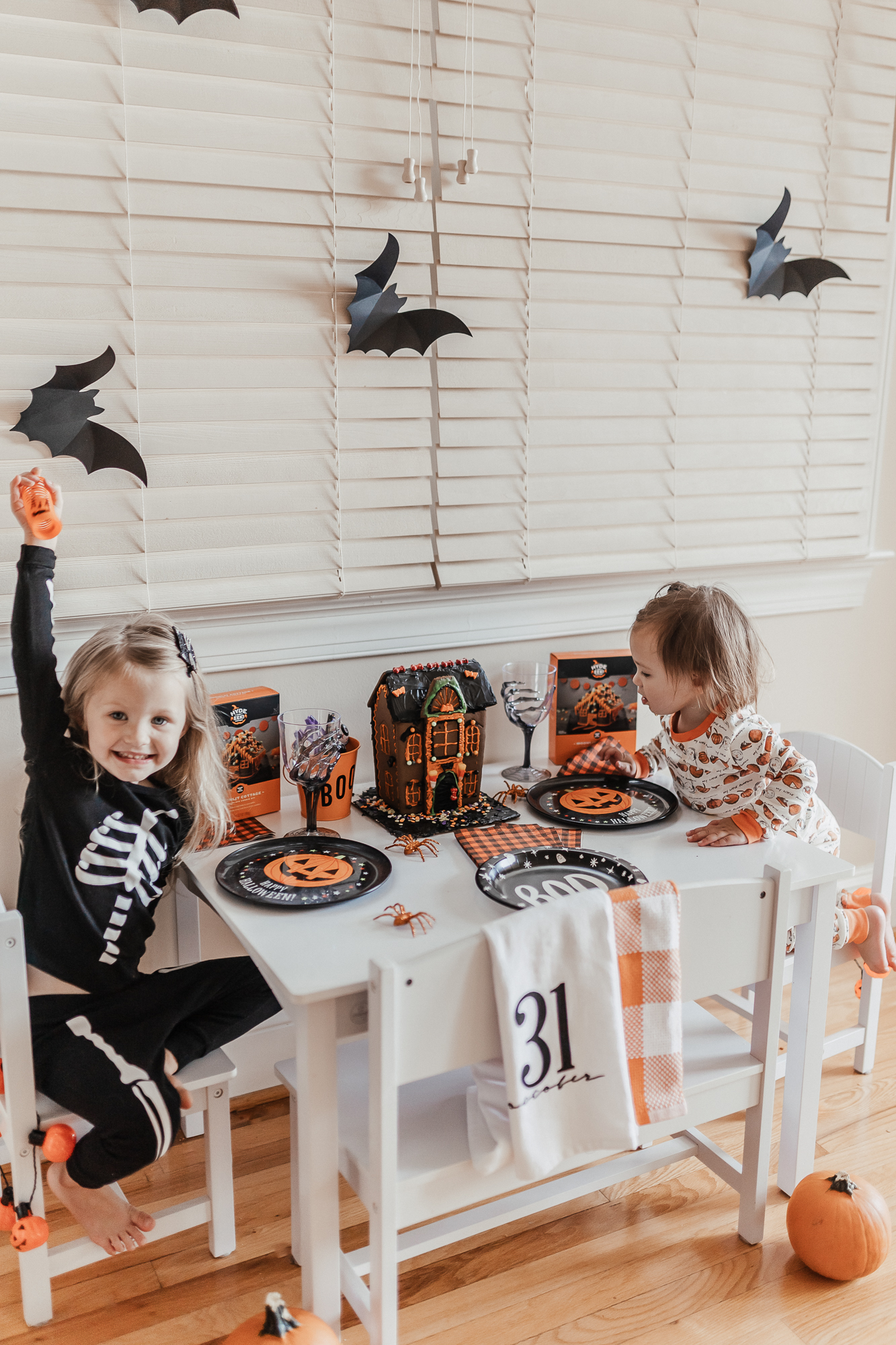 Halloween Kids Tablescape | Babies, Love, and Lattes